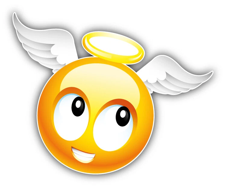 KIRA Smile Angel Funny Car Bumper Sticker Decal Gift for you ...