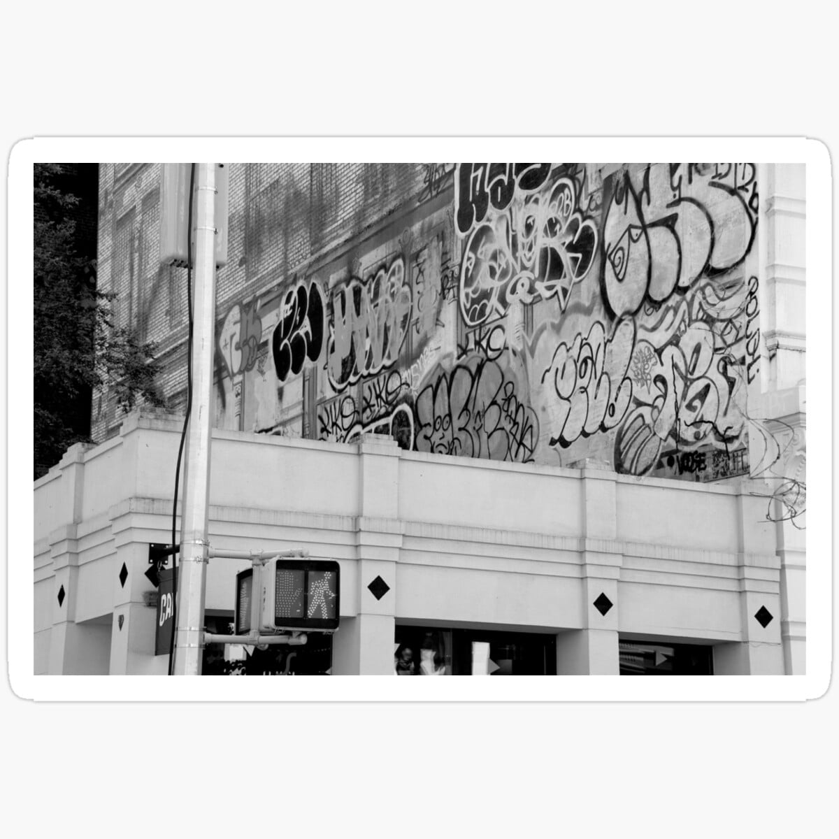 KIRA Soho Building Graffiti Sticker Birthday Gifts - Decorative Laptop ...