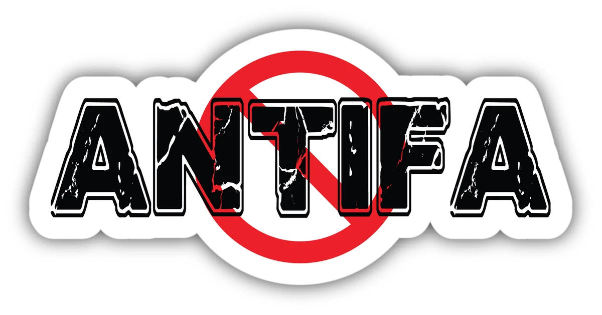 KIRA Stop Anti Fascism Antifa Vinyl Sticker Car Bumper Decal Gift for ...