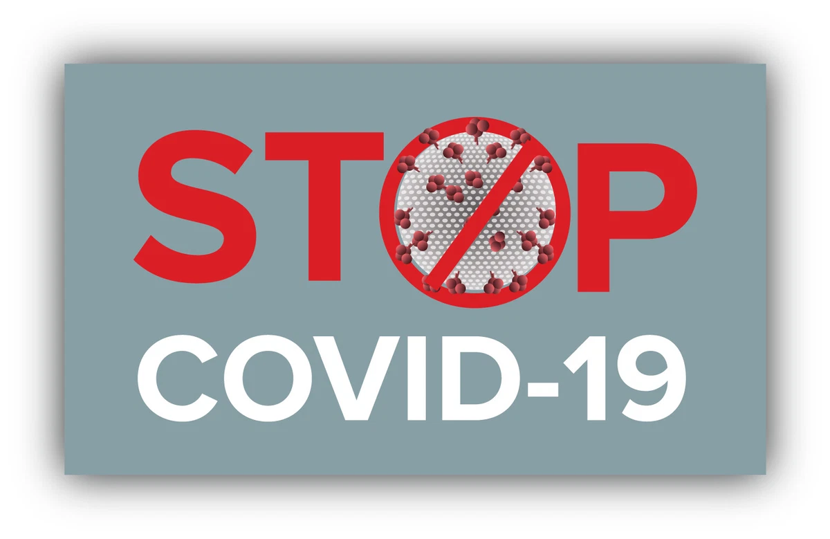 KIRA Virus Ban Stop Slogan Vinyl Sticker Car Bumper Decal Gift for you ...