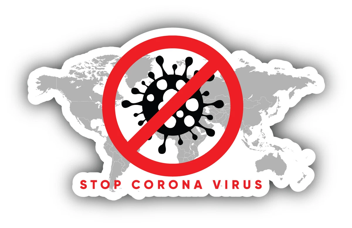 KIRA Virus Stop World Vinyl Sticker Car Bumper Decal Gift for you ...