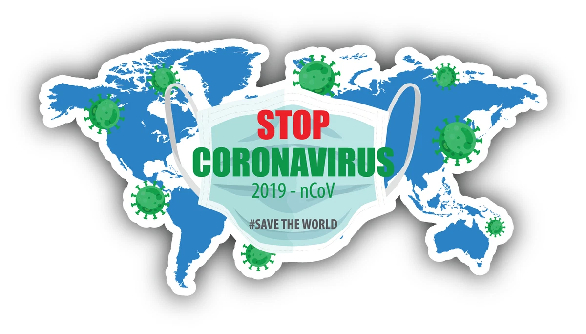 KIRA Virus World Stop Vinyl Sticker Car Bumper Decal Gift for you ...