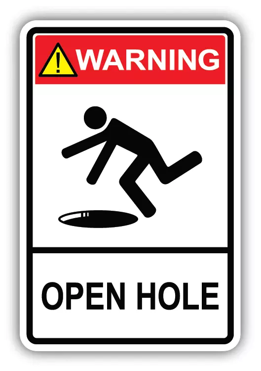 KIRA Warning Sign Open Hole Car Bumper Sticker Decal Gift for you ...