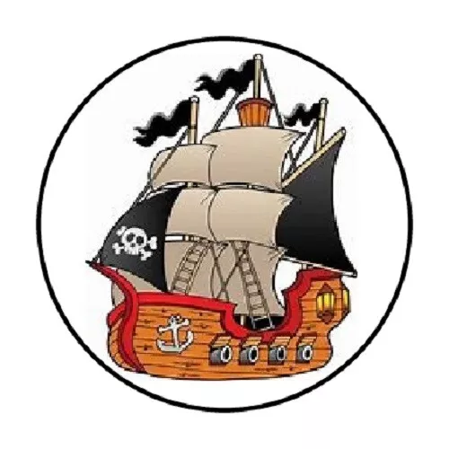 KIRAKIRA 48 PIRATE SHIP STICKERS - Walmart.com