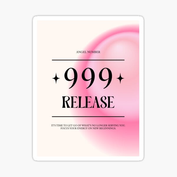 KIRAKIRA Angel numbers 999, Release, Aura , Energy, Gradient, Aesthetic ...
