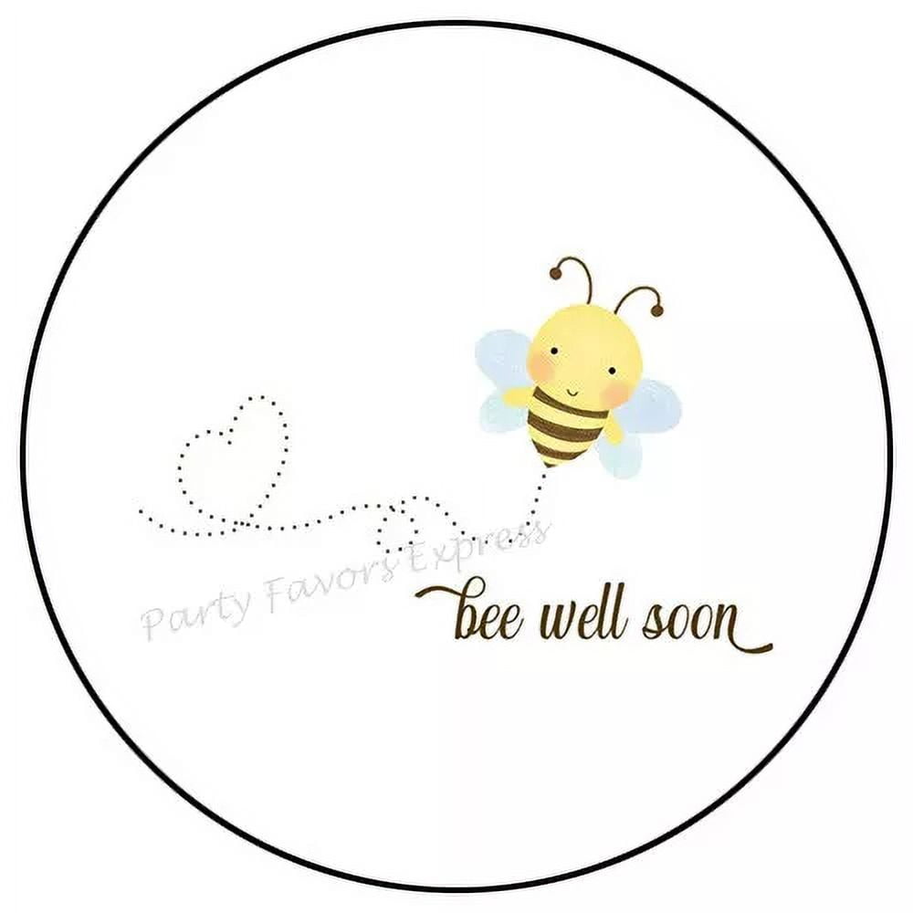 KIRAKIRA BEE BE WELL SOON GET WELL STICKERS PARTY FAVORS - Walmart.com