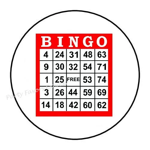 KIRAKIRA BINGO STICKERS PARTY FAVORS - Walmart.com