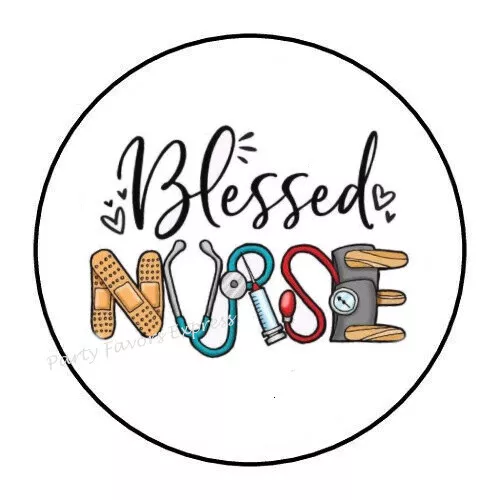 KIRAKIRA BLESSED NURSE PARTY FAVORS STICKERS - Walmart.com