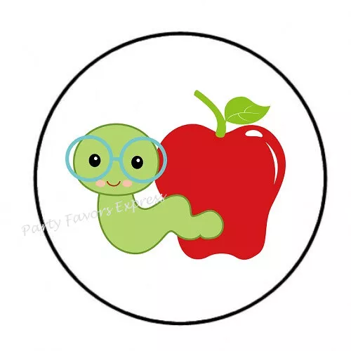 KIRAKIRA BOOKWORM READING TEACHER STICKERS PARTY FAVORS - Walmart.com