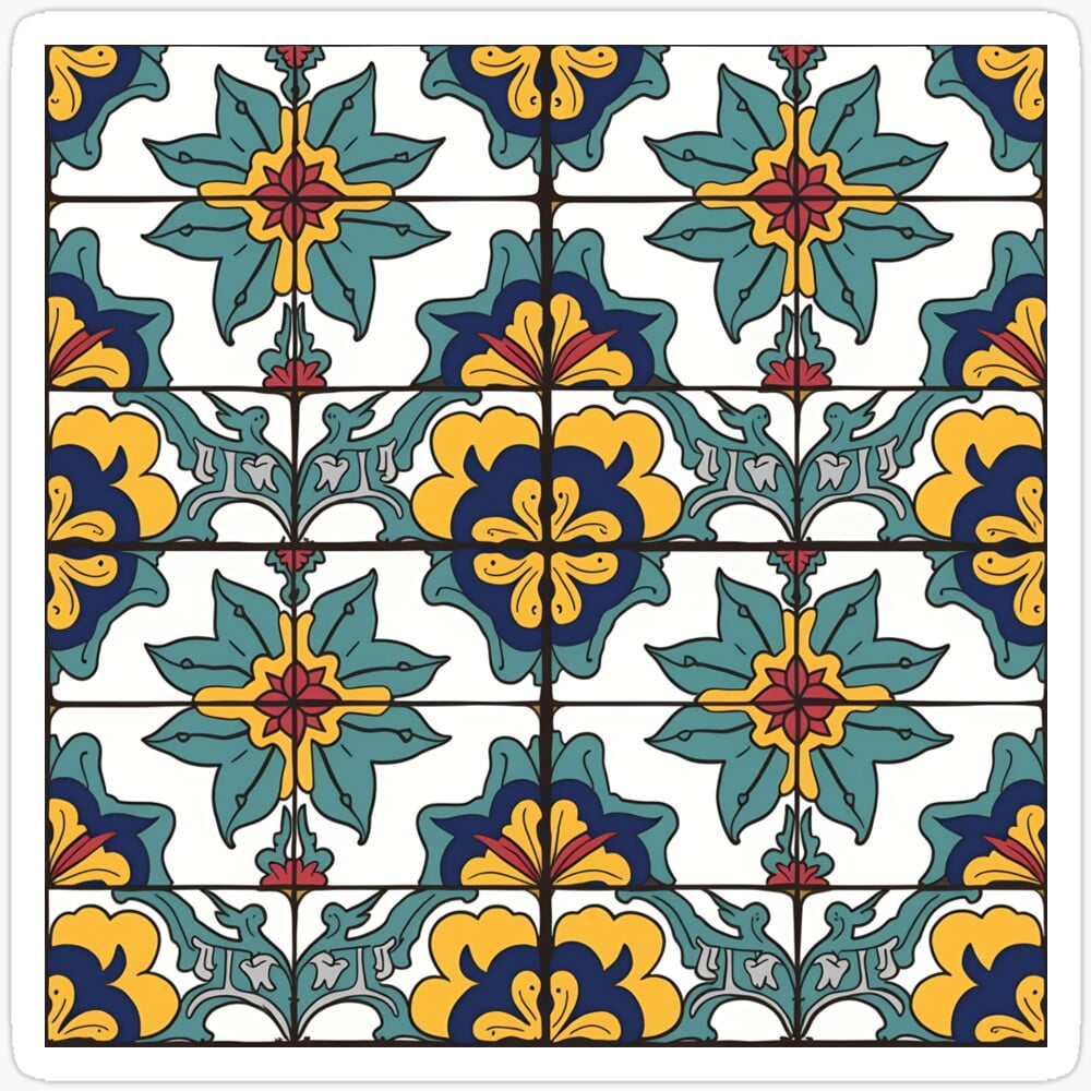 KIRAKIRA Boho Butterfly Sticker, Floral Moon Decal, Floral Butterfly ...