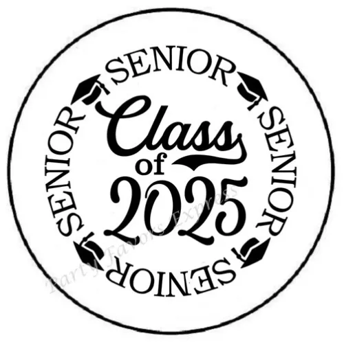 KIRAKIRA CLASS OF 2025 SENIORS PARTY FAVORS STICKERS - Walmart.com
