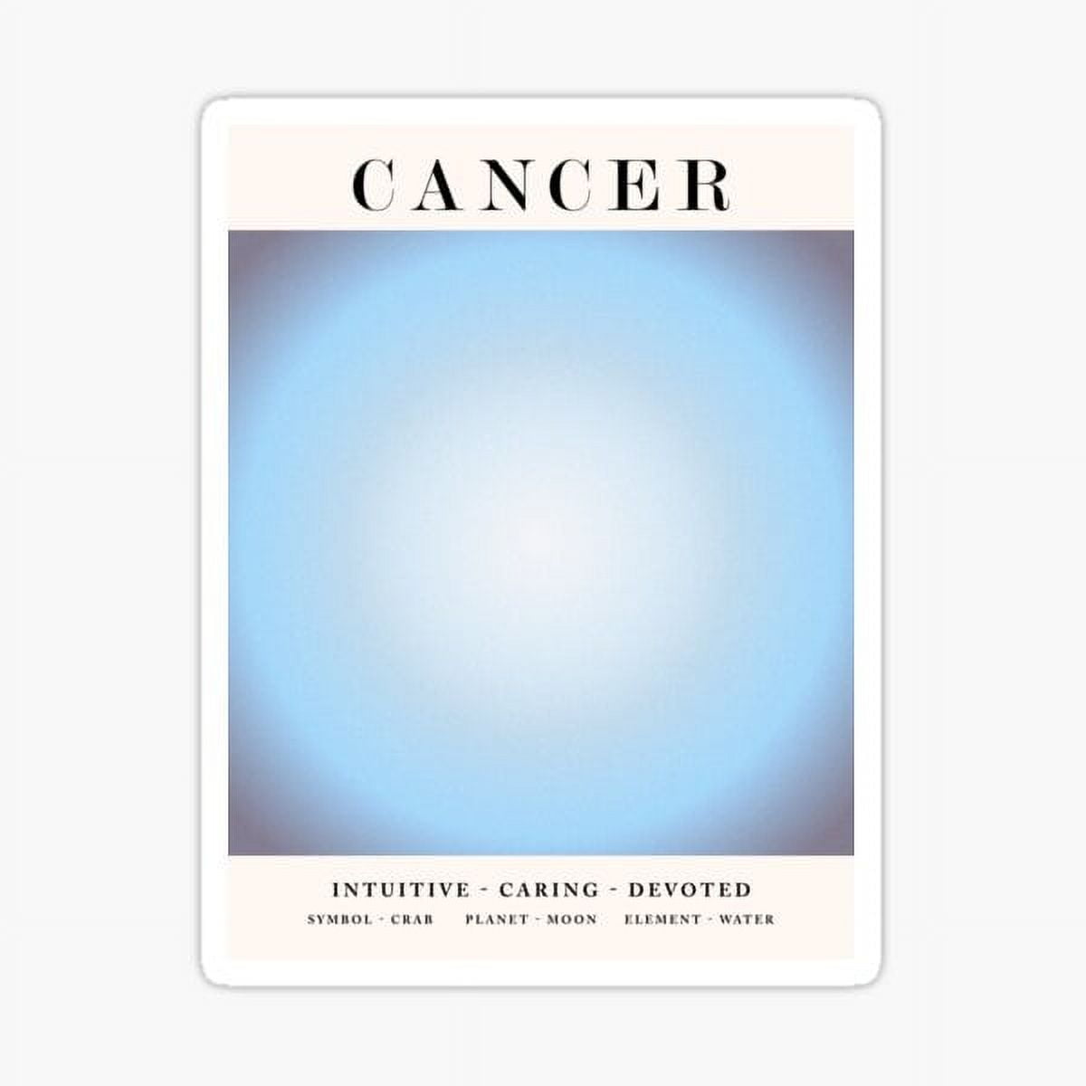 KIRAKIRA Cancer zodiac sign, Aura , Energy, Grainy gradient, Museum ...