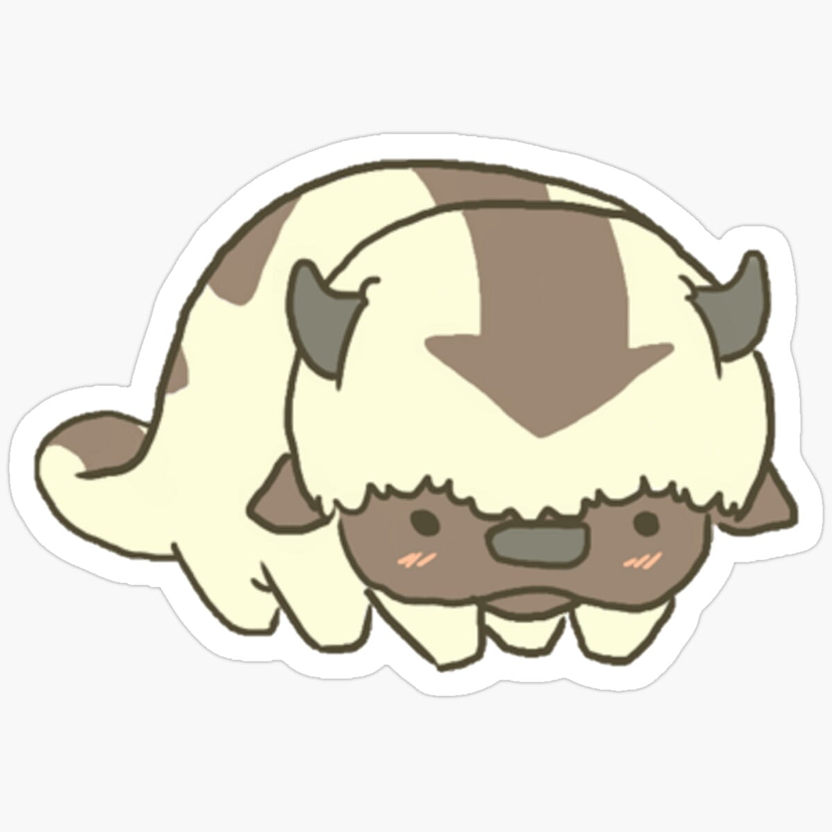 KIRAKIRA Chibi Appa Sticker. Gift For You - Decorate Laptops, Water Bottles, And More! - Walmart.com