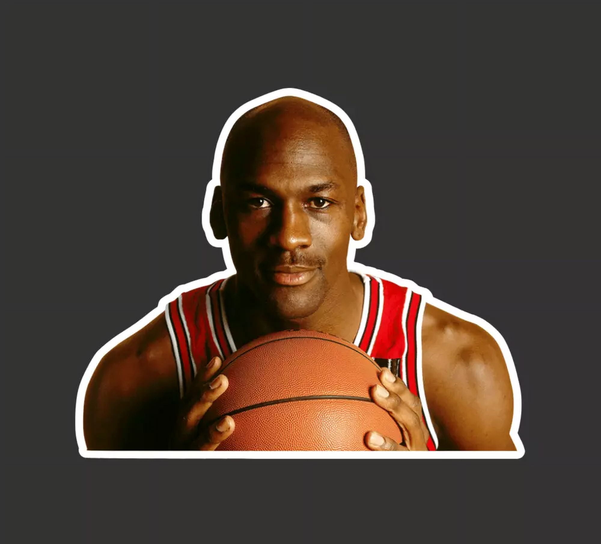 KIRAKIRA Chicago Bulls Michael Jordan Sticker - Walmart.com