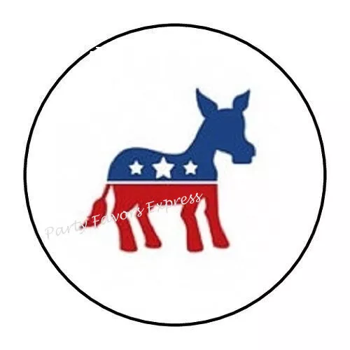 KIRAKIRA DEMOCRATIC POLITICAL STICKERS PARTY FAVORS - Walmart.com