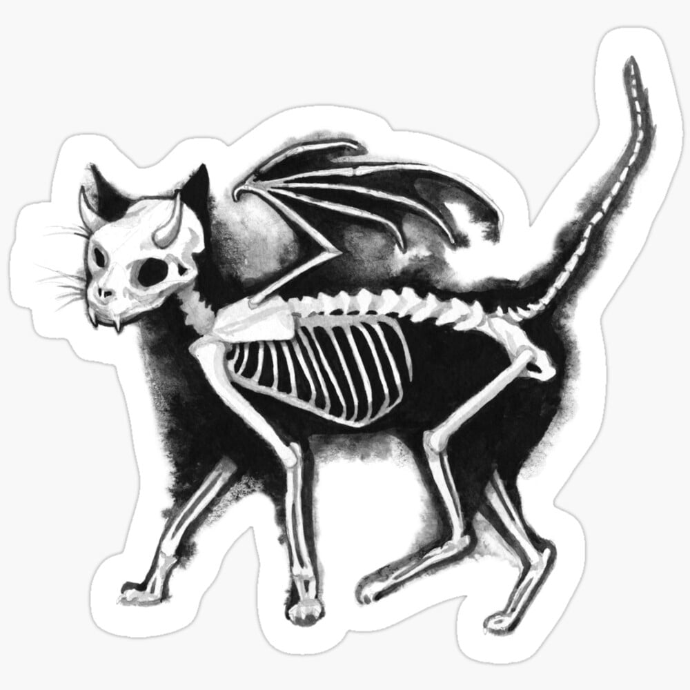 KIRAKIRA Devil Kitty Sticker. Single, trio, or squad — Collect them all ...