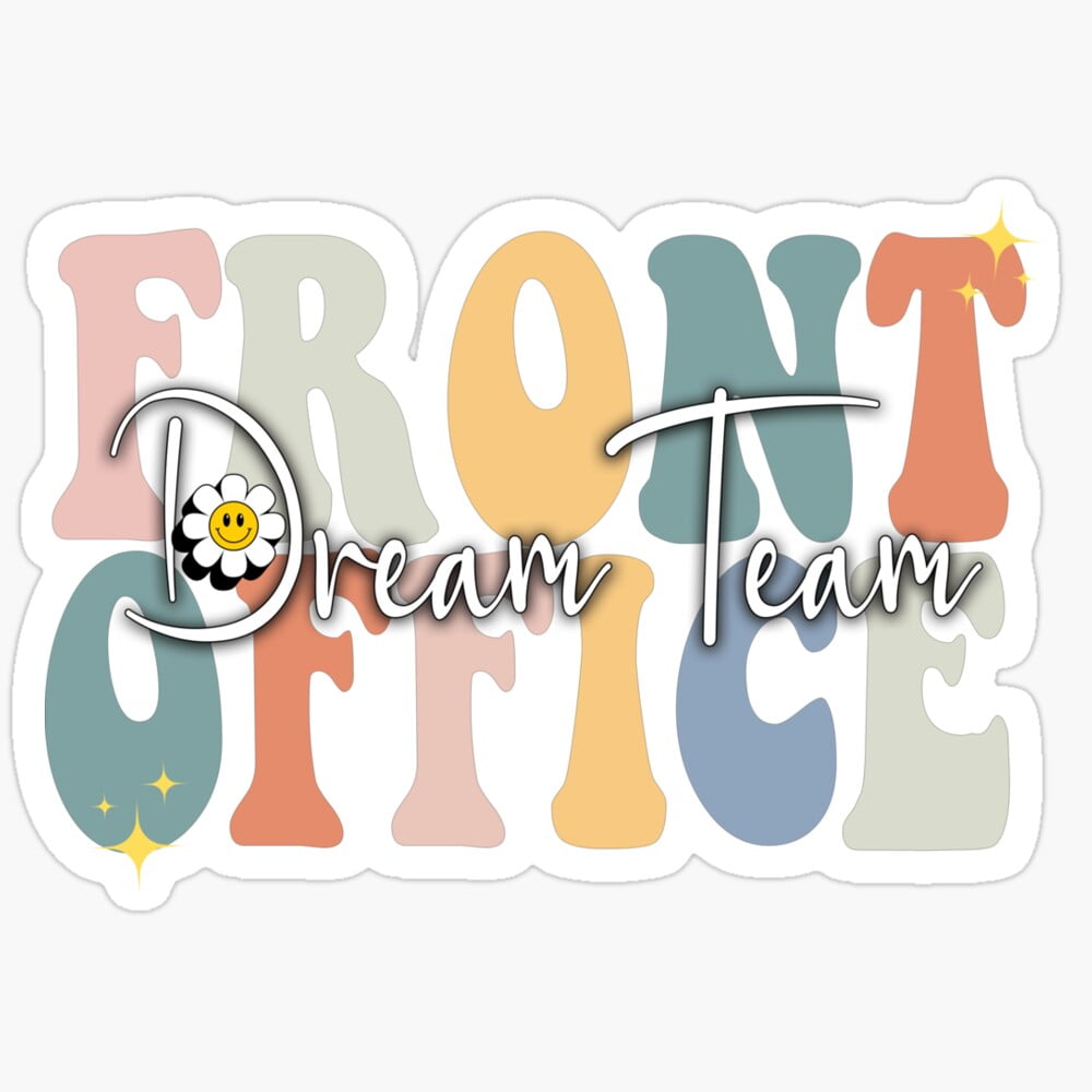 KIRAKIRA Dream Front Office Team school Secretary Squad Crew Sticker ...