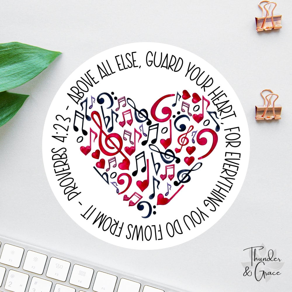 KIRAKIRA Above All Else Sticker, Bible Sticker Pack, Faith Stickers ...