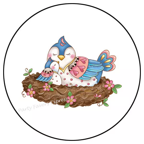 KIRAKIRA FOLK ART BIRD STICKERS PARTY FAVORS - Walmart.com