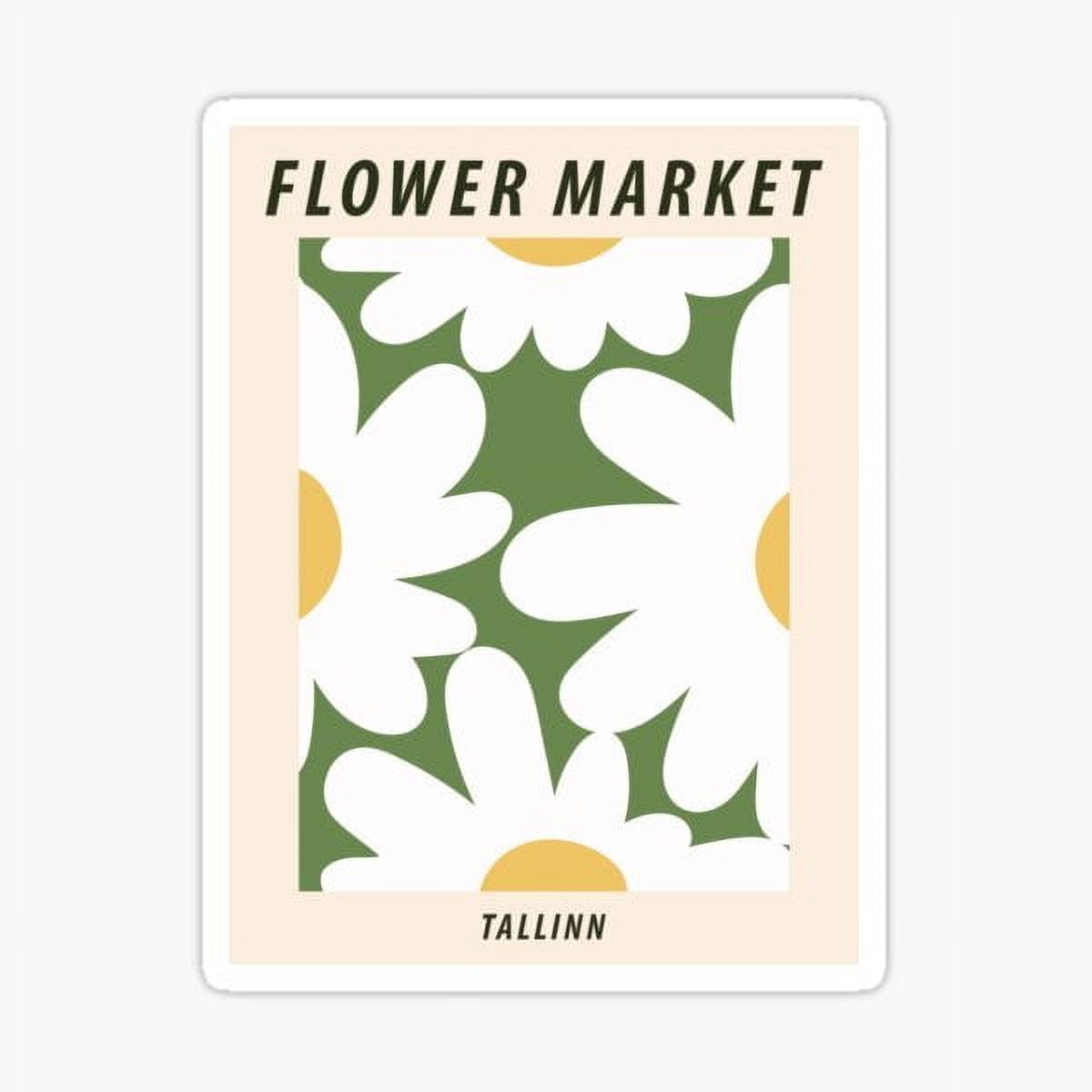 KIRAKIRA Flower market, Tallinn, Retro print, Indie decor, Cottagecore ...