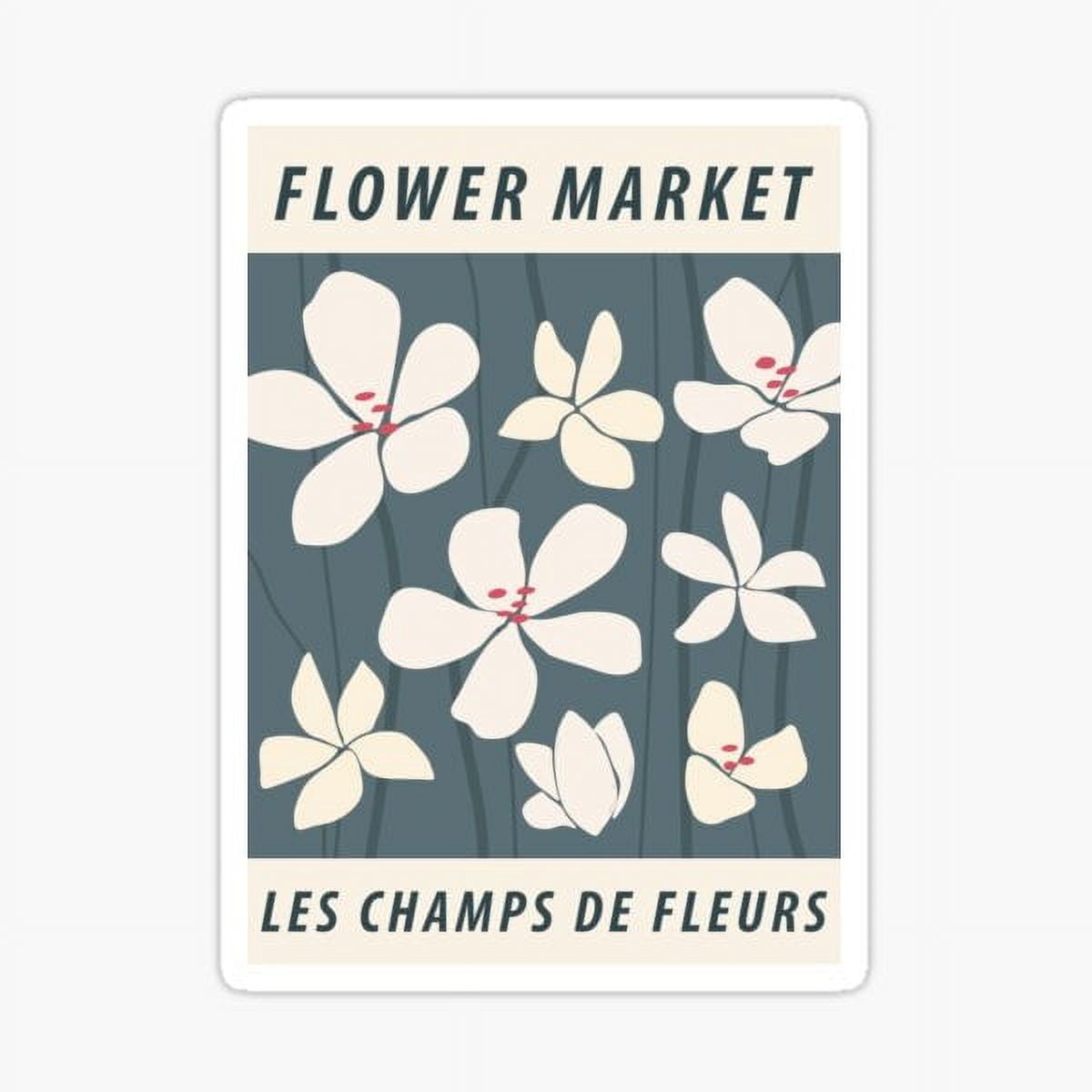 KIRAKIRA Flower market print, Floral art, Flower art, Exhibition ...