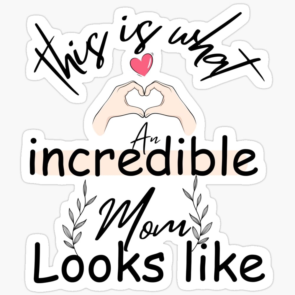 KIRAKIRA Funny Mother's Day Quotes , Mother's Day 2023 Sticker ...