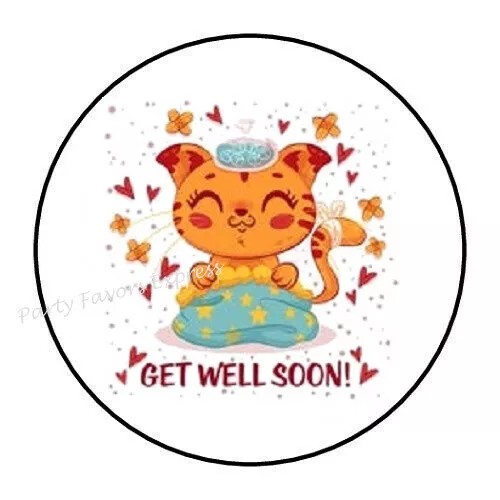 KIRAKIRA GET WELL SOON CAT STICKERS PARTY FAVORS - Walmart.com