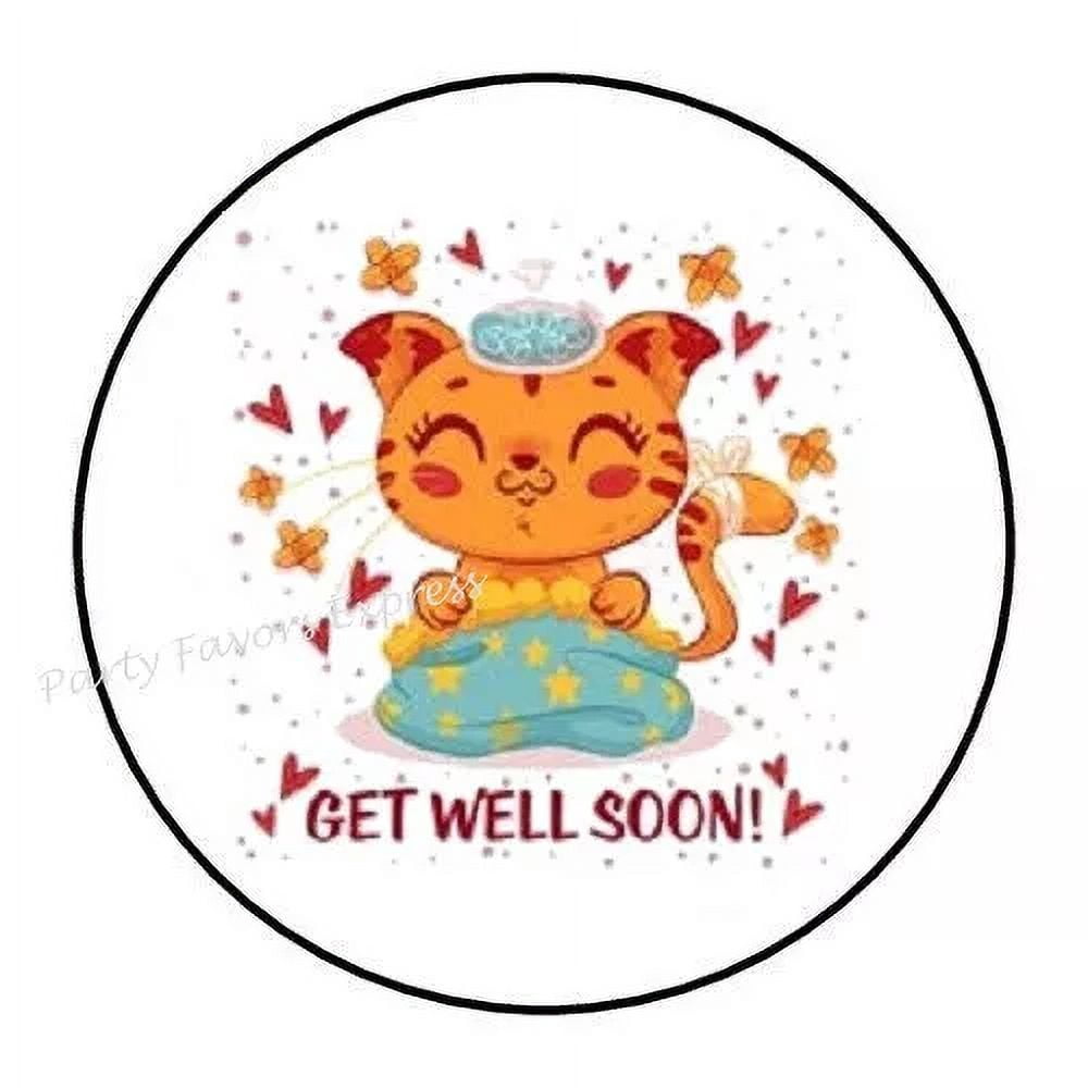 KIRAKIRA GET WELL SOON CAT STICKERS PARTY FAVORS - Walmart.com