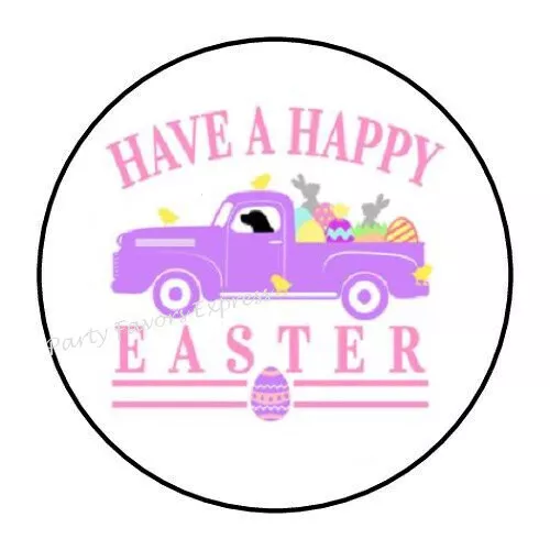 KIRAKIRA HAPPY EASTER TRUCK STICKERS PARTY FAVORS - Walmart.com