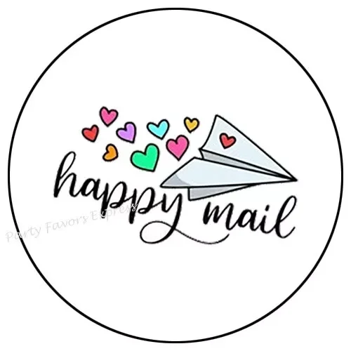 KIRAKIRA HAPPY MAIL PAPER AIRPLANE STICKERS PARTY FAVORS - Walmart.com