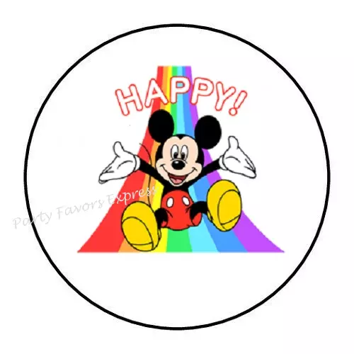 KIRAKIRA HAPPY RAINBOW MOUSE STICKERS PARTY FAVOR - Walmart.com