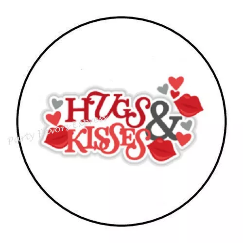 KIRAKIRA HUGS AND KISSES PARTY FAVORS STICKERS - Walmart.com