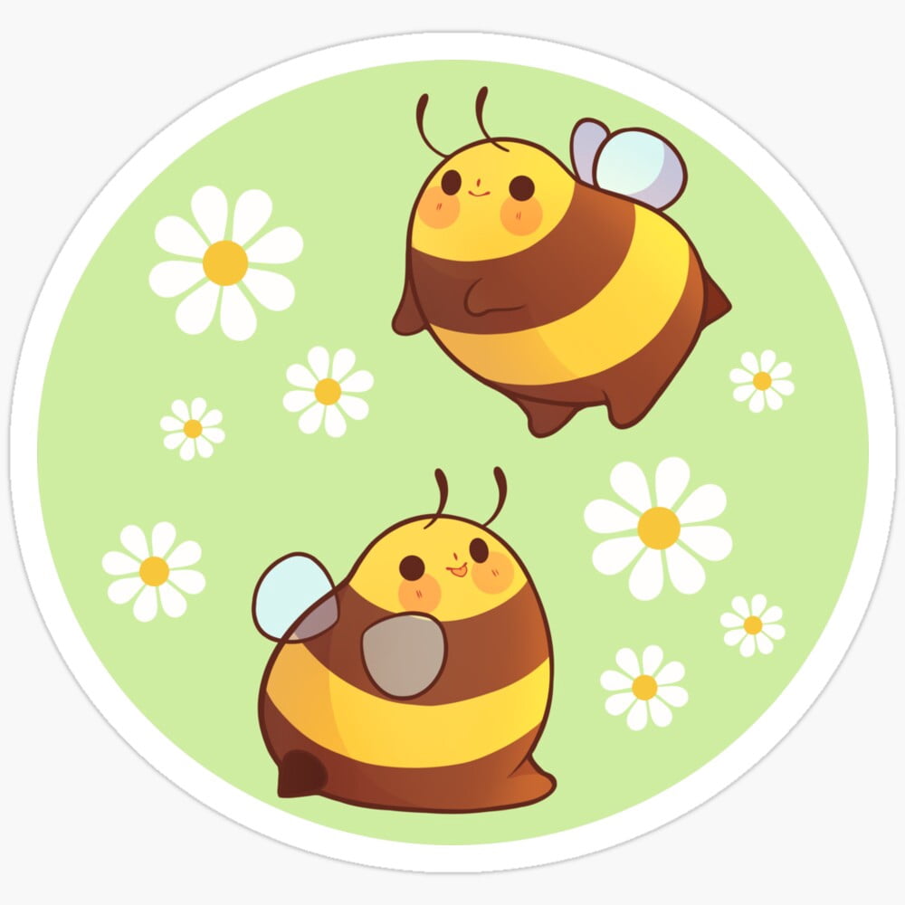 KIRAKIRA Happy bees Sticker. Single, trio, or squad — Collect them all ...