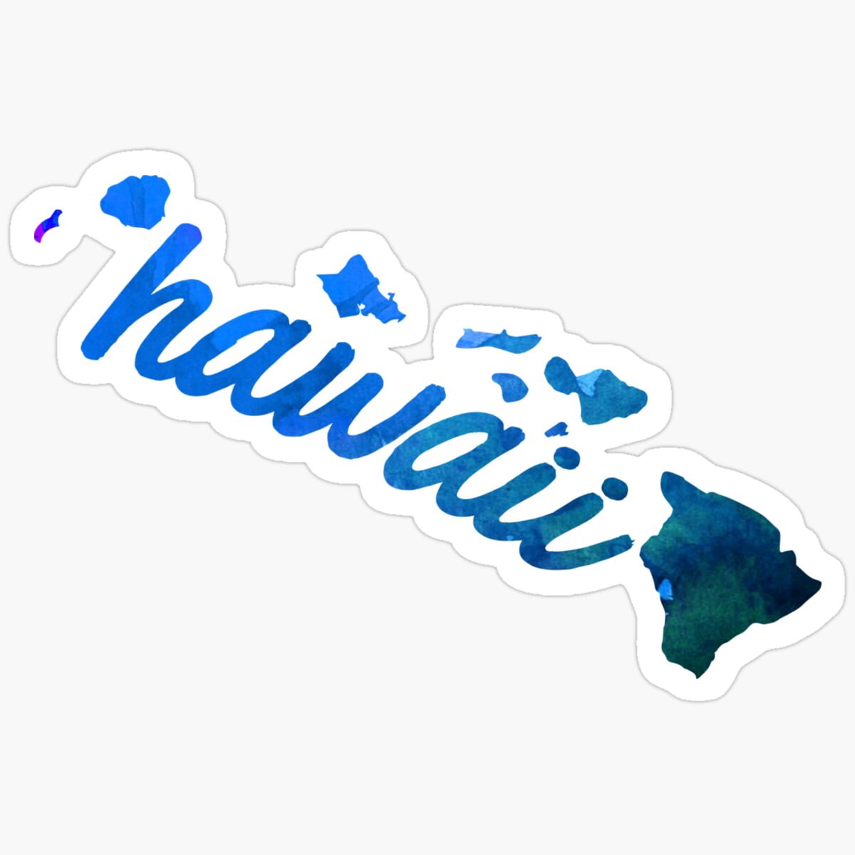 KIRAKIRA Hawaii Sticker. Gift For You - Decorate Laptops, Water Bottles ...