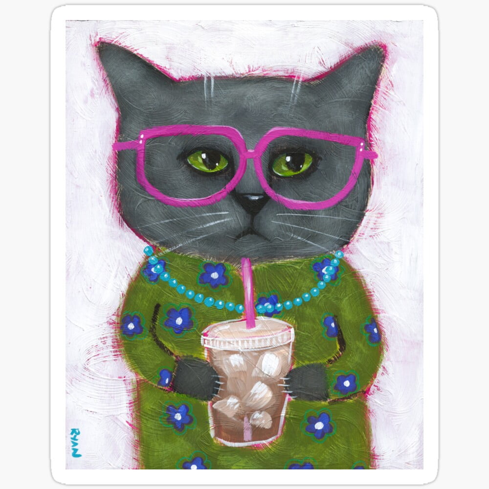 KIRAKIRA Jillian The Receptionist Sticker, Decorate laptops, water ...