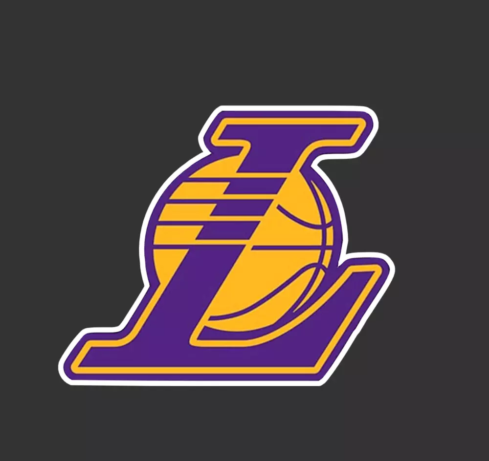 KIRAKIRA Los Angeles Lakers Sticker - Walmart.com