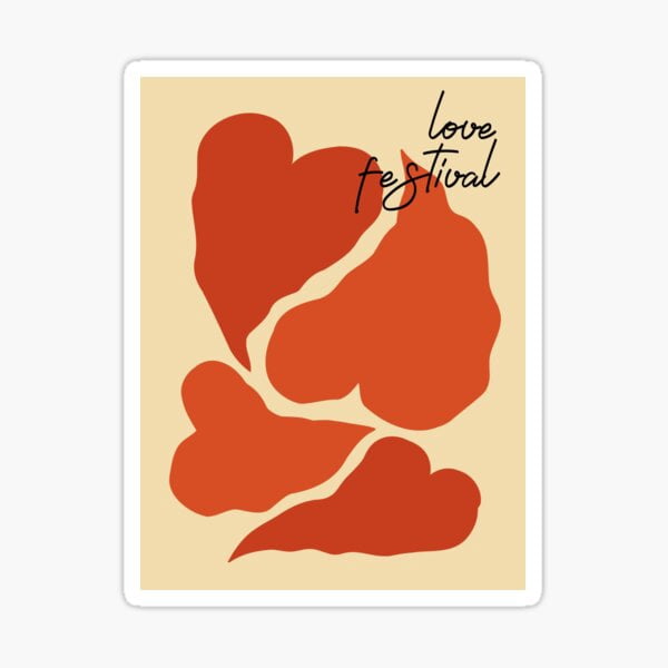 KIRAKIRA Love festival, Romantic, Red hearts print, Valentine's Day ...