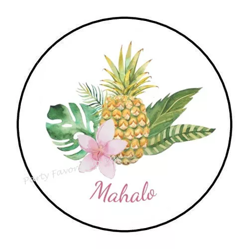 KIRAKIRA MAHALO PINEAPPLE PARTY FAVORS STICKERS - Walmart.com