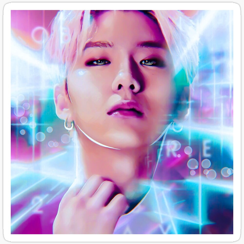 KIRAKIRA MONSTA X Kihyun Sticker. Single, trio, or squad — Collect them ...