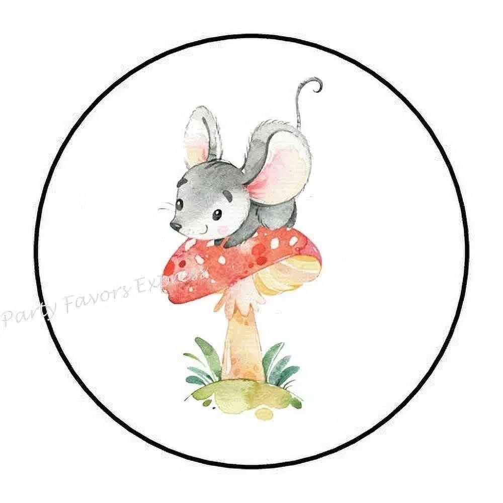 KIRAKIRA MOUSE ON A TOADSTOOL STICKERS PARTY FAVORS - Walmart.com