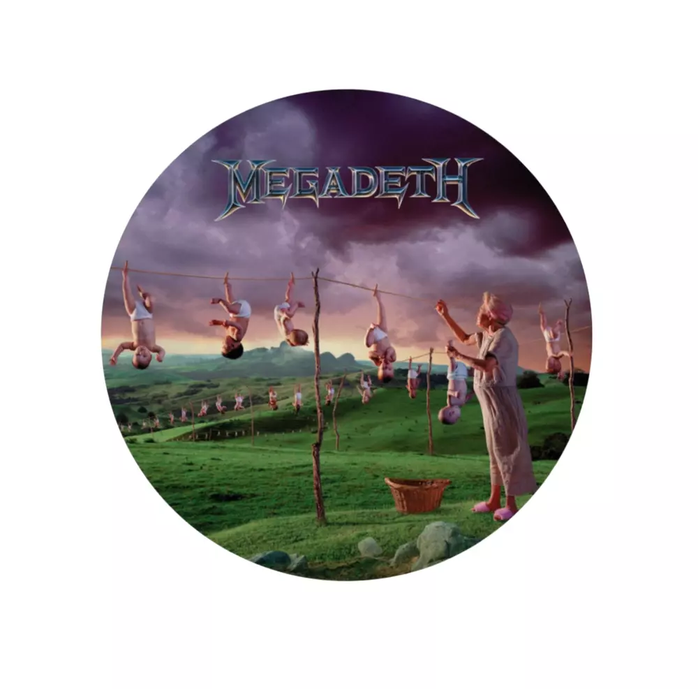 KIRAKIRA Megadeth Sticker - Walmart.com