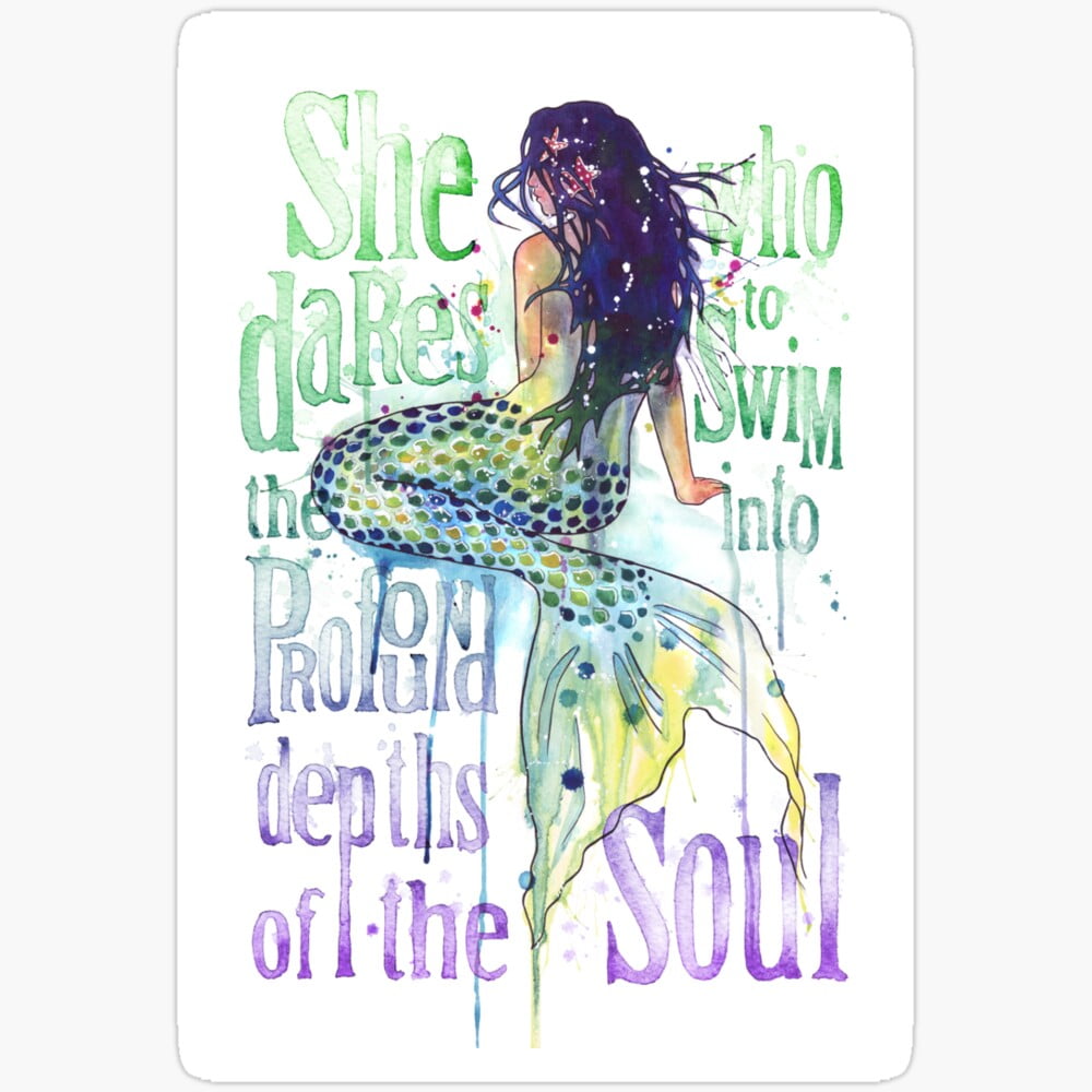 KIRAKIRA Mermaid : Profound Depths Sticker. Single, trio, or squad — Collect them all! - Walmart.com