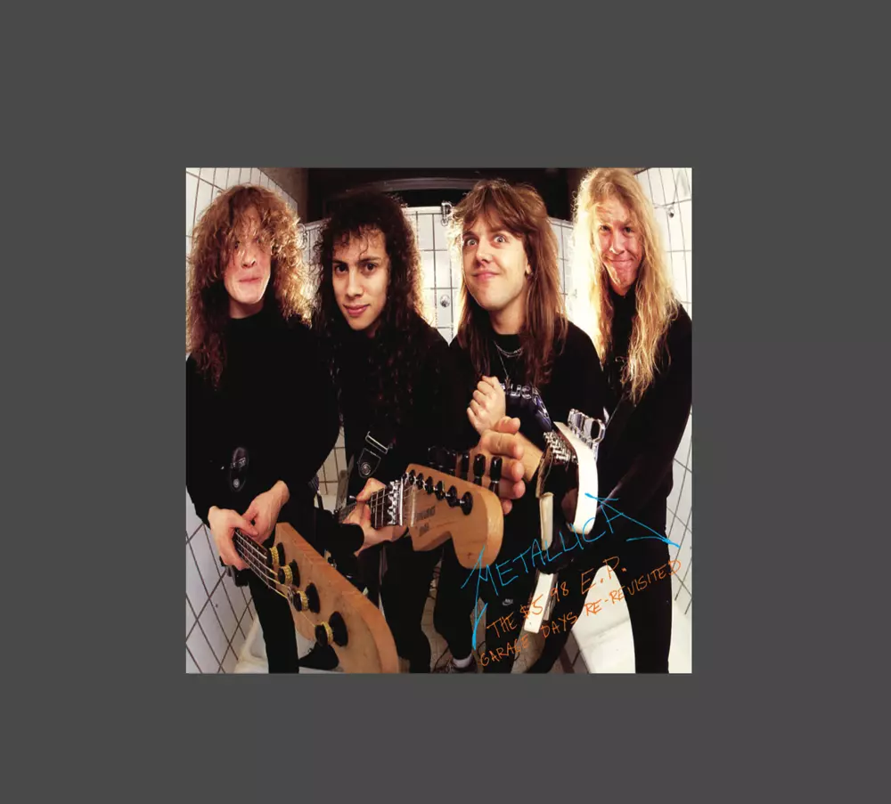 KIRAKIRA Metallica Garage Days Re Revisited Album Cover Sticker ...