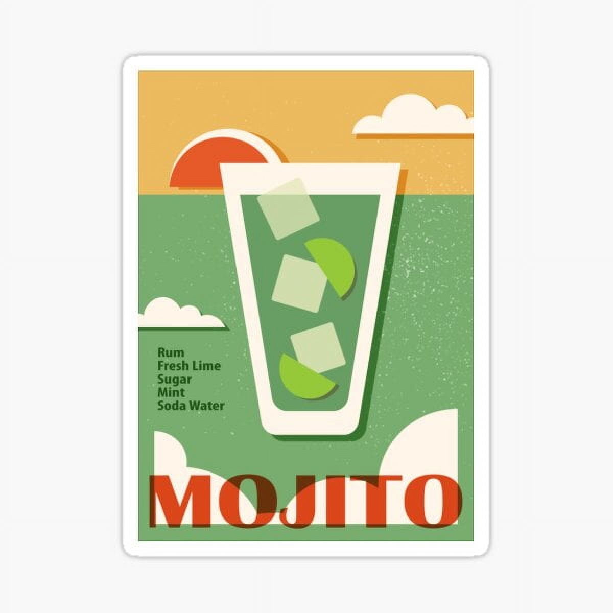 KIRAKIRA Mojito recipe, Cocktail, Retro 70s, Aesthetic art, Vintage art ...