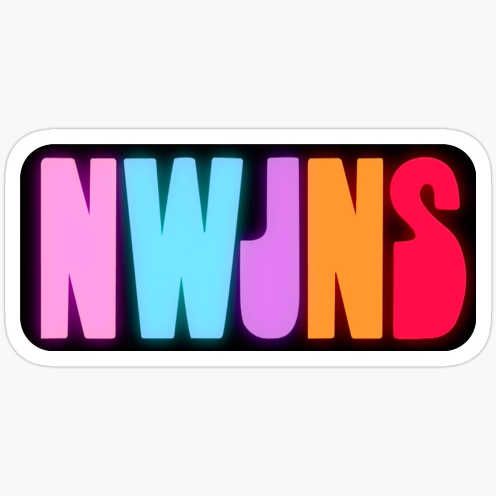 KIRAKIRA NewJeans NWJNS Logo Sticker. Single, trio, or squad — Collect them all! - Walmart.com