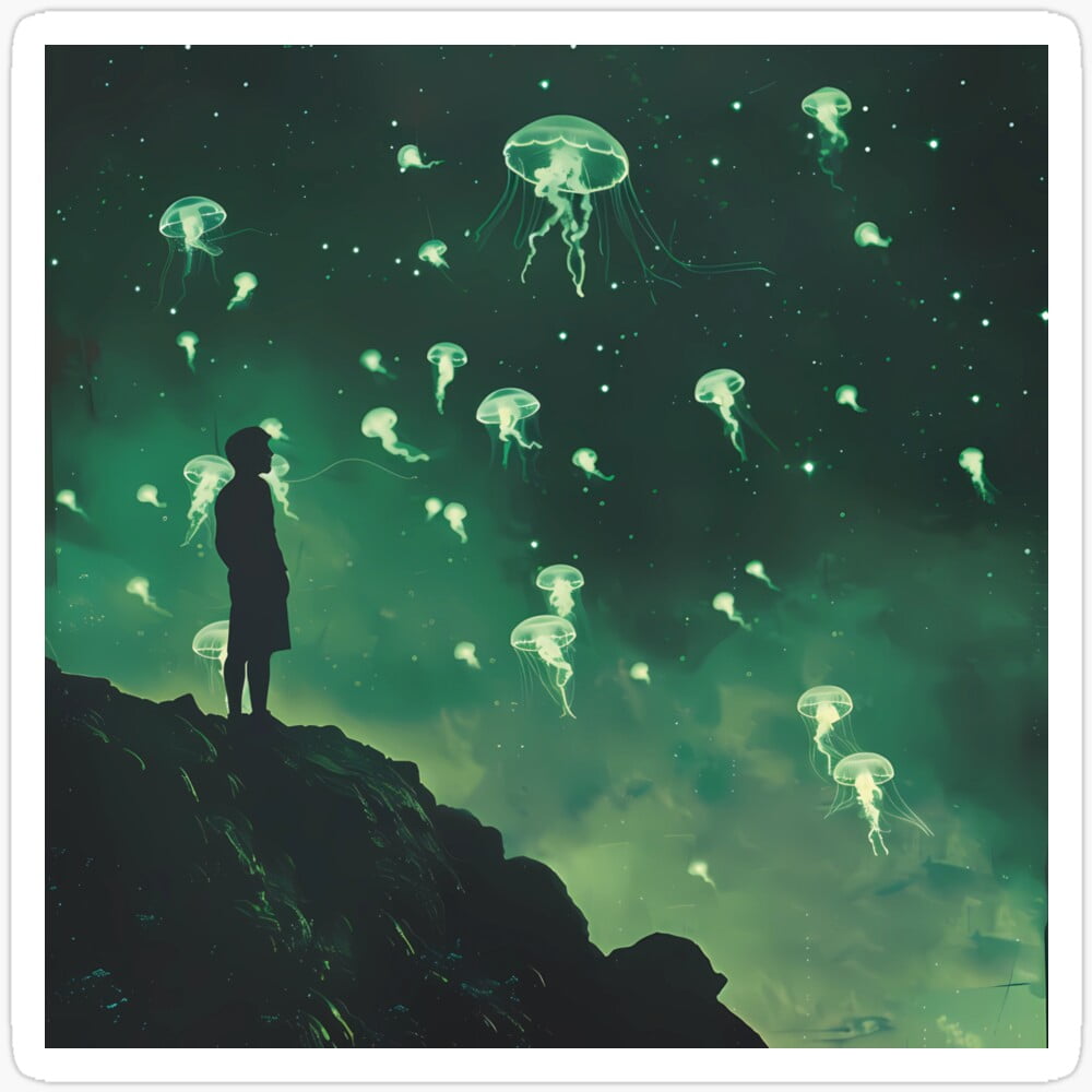 KIRAKIRA Ocean Sunset Sticker, Beach Sticker Pack, Make Waves Decal ...