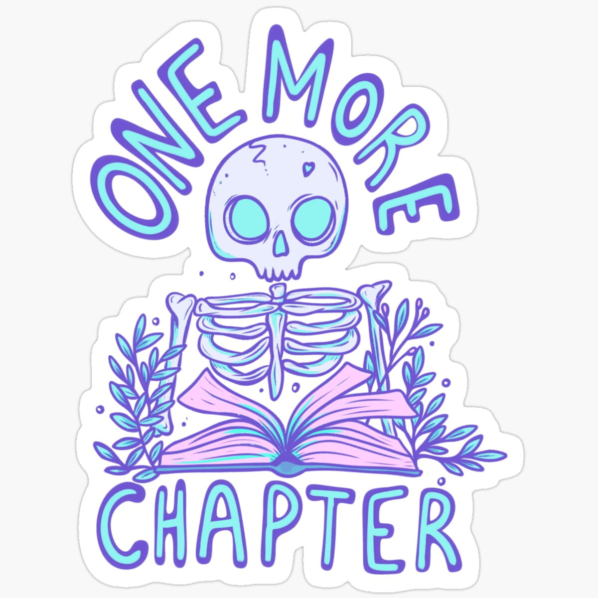 KIRAKIRA One More Chapter Sticker. Gift For You - Decorate Laptops ...