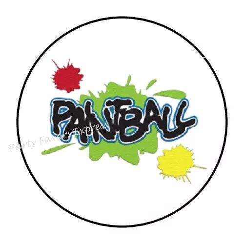 KIRAKIRA PAINTBALL PAINT BALL STICKERS PARTY FAVORS - Walmart.com