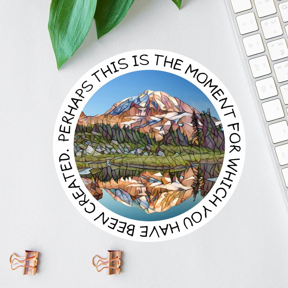 KIRAKIRA Perhaps This Is The Moment Sticker, Laptop Sticker, Water ...