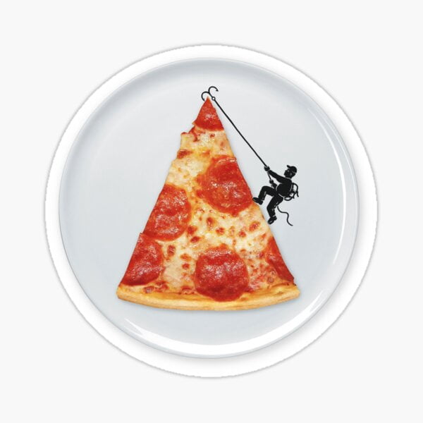 KIRAKIRA Pizza Topping Sticker - Walmart.com